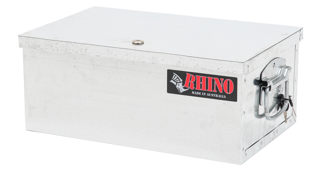 Galvanised tool box store